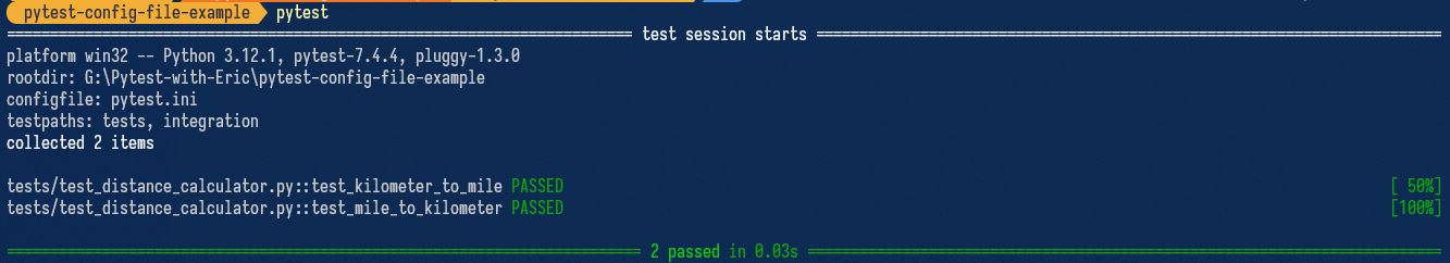 Pytest Config Files A Practical Guide To Good Config Management Pytest With Eric 