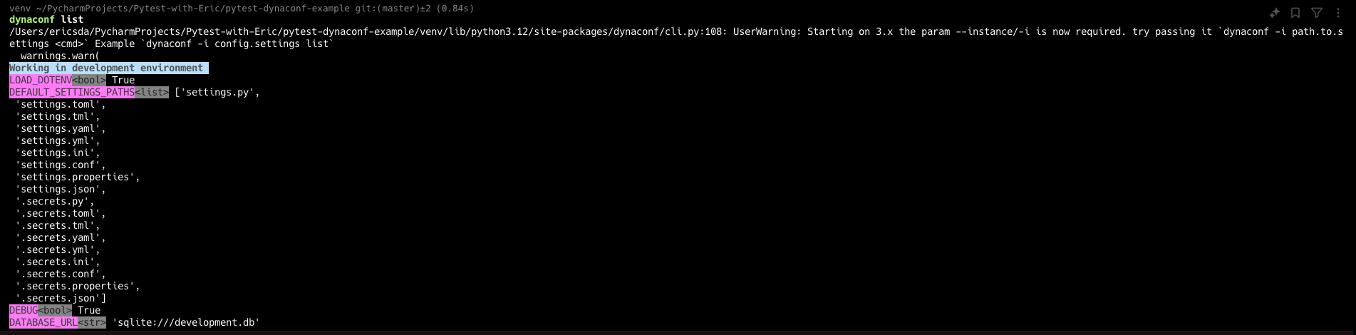 How To Overwrite Dynaconf Variables For Testing In Python Pytest With Eric